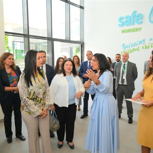 صدى العرب: وزيرة التضامن الاجتماعي تفتتح حضانة " Safe" التابعة لمؤسسة ...